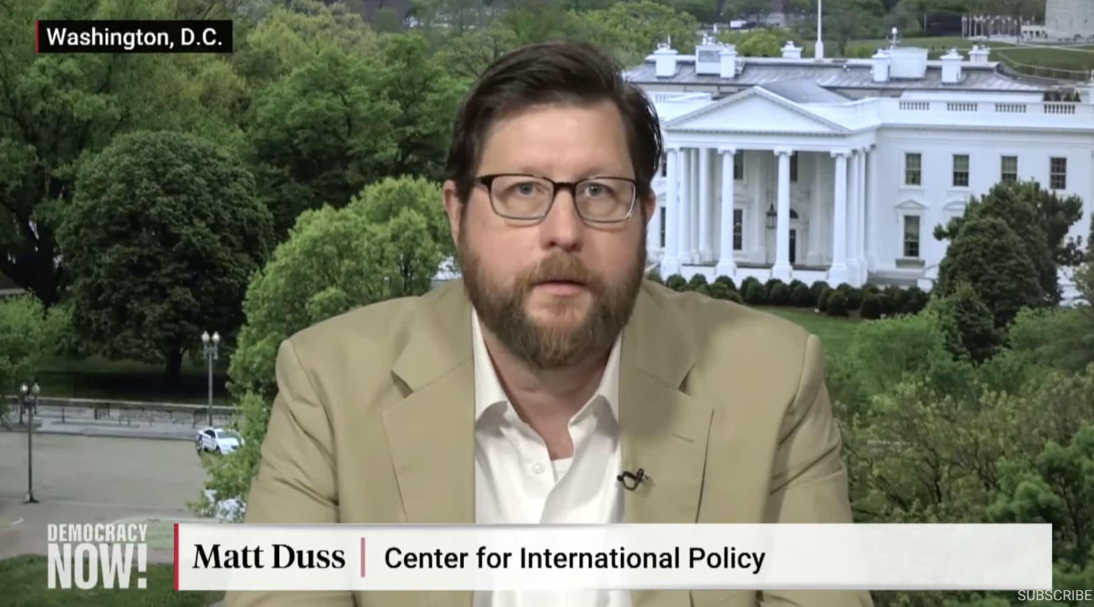 Duss on Democracy Now! discusses JD Vance, Trump and Biden foreign ...